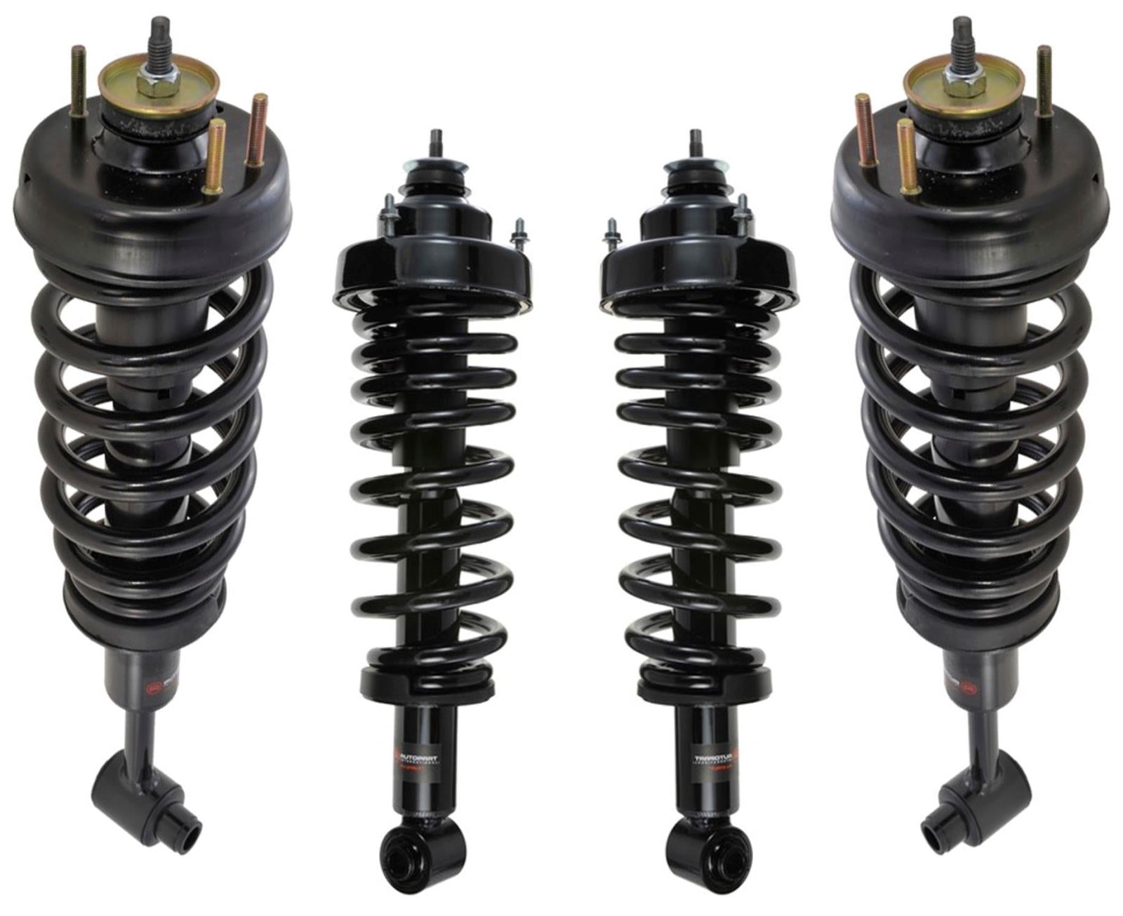 Front & Rear Complete Struts Assembly With Springs Fits 04-05 Ford ...