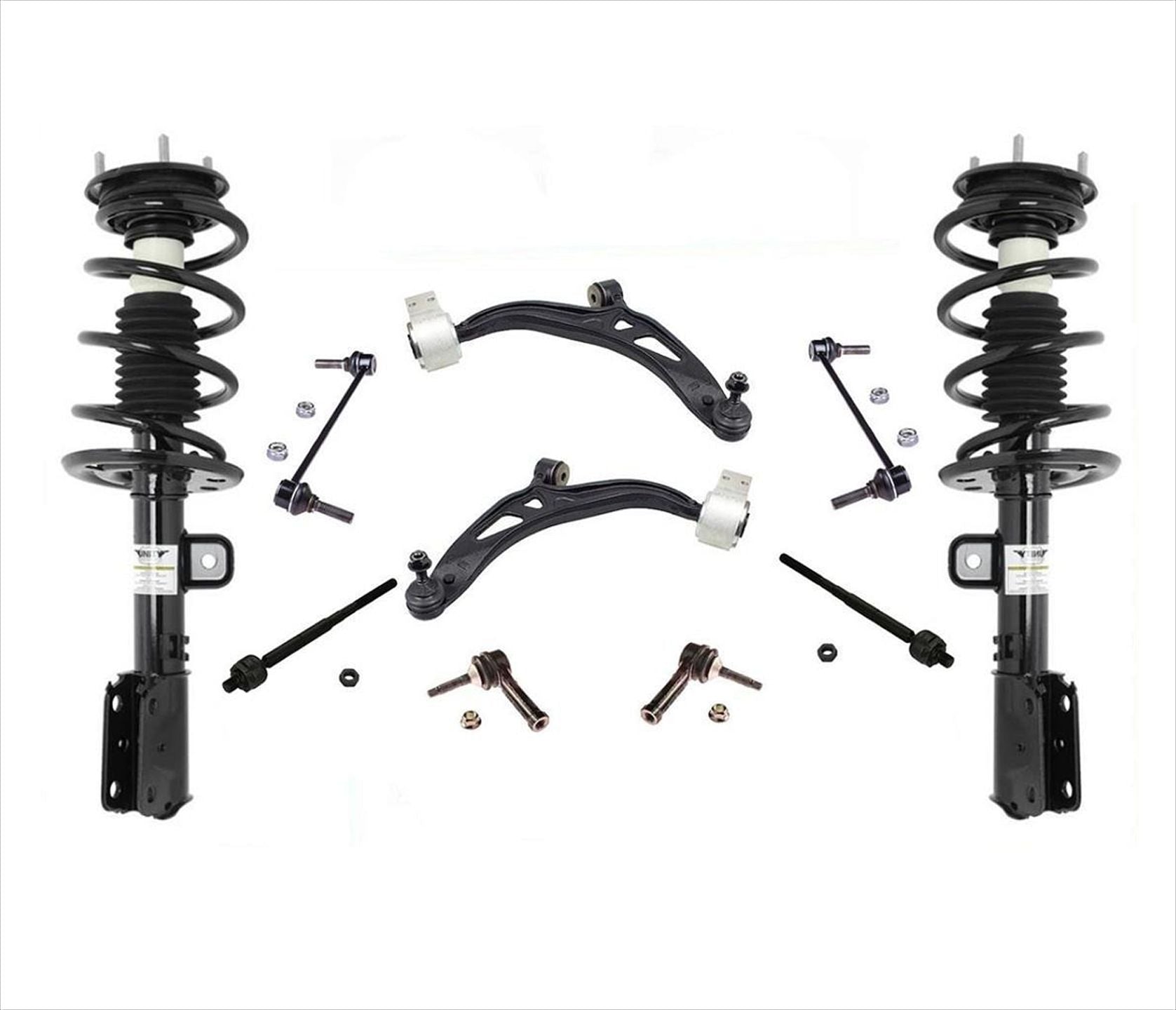 Complete Struts Control Arms Rods Fits For All Wheel Drive Ford ...