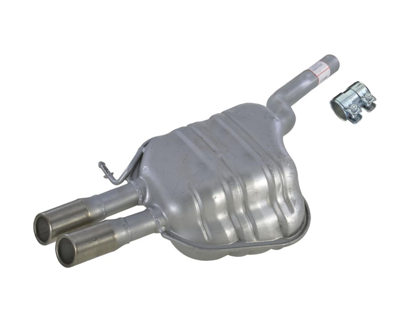Rear Muffler & Connector Clamp for 2005-2010 Volkswagen Jetta 2.5L ...