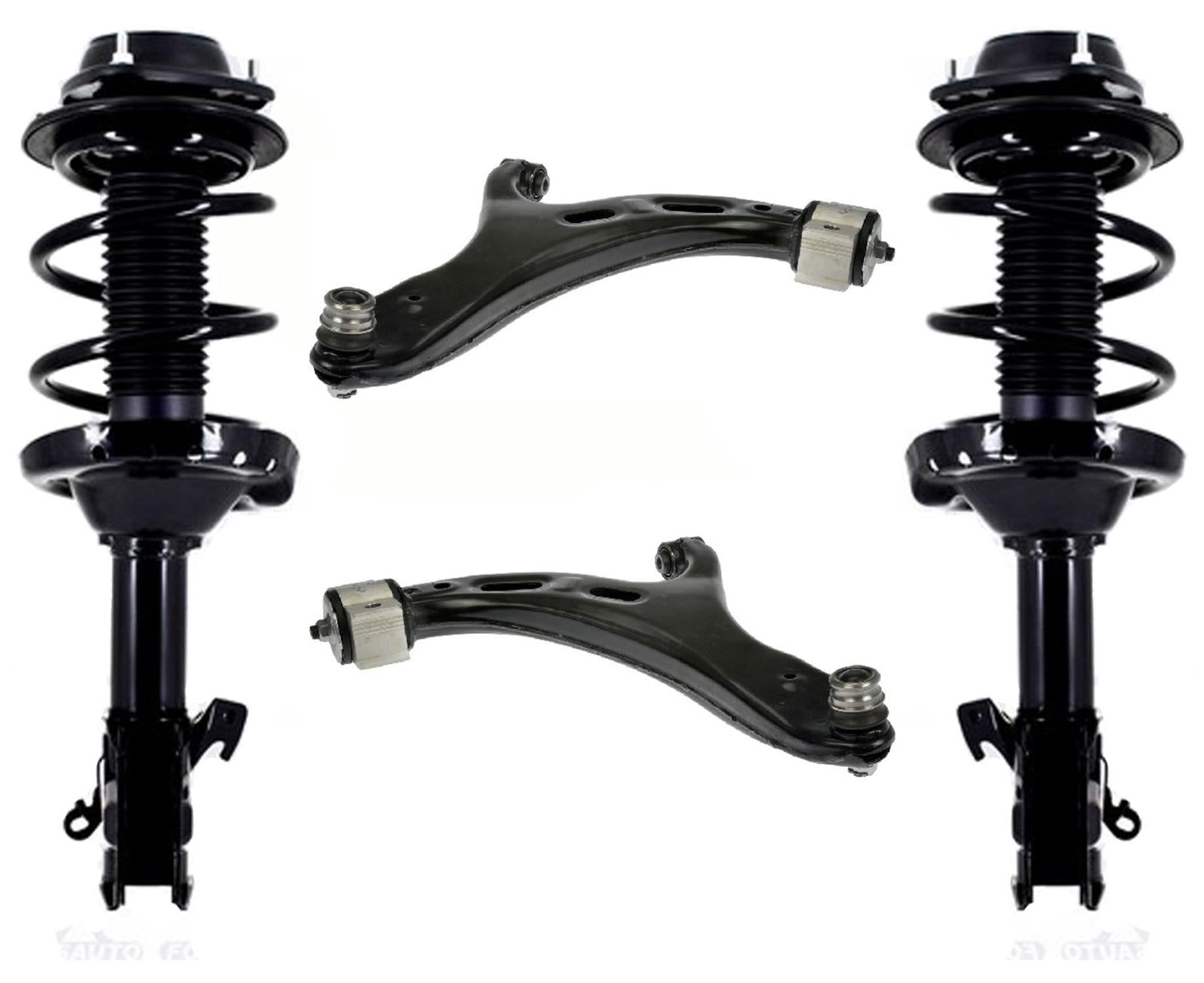 Front Complete Strut Assemblies & Lower Control Arms For 18-2019 Subaru ...