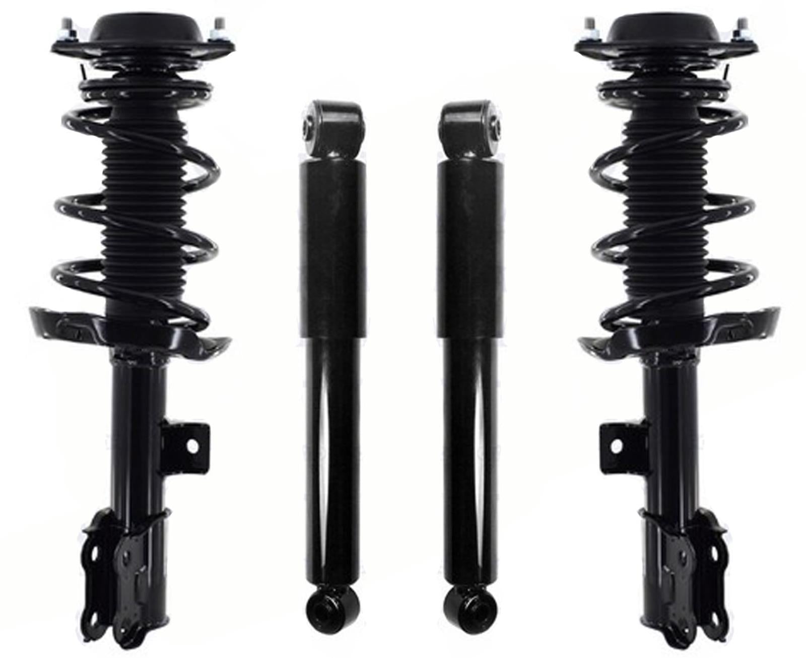 Front Complete Struts & Rear Shocks For Veloster W/O Sport Suspension ...