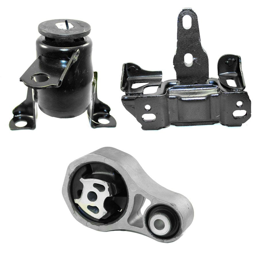 Engine & Automatic Transmission Mounts 3pc Kit For Ford Fiesta 1.6L ...