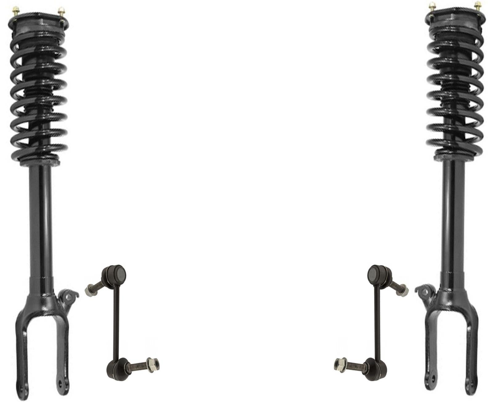 Front Complete Struts & Links For Mercedes Benz R350 2006-13 W/O Air ...