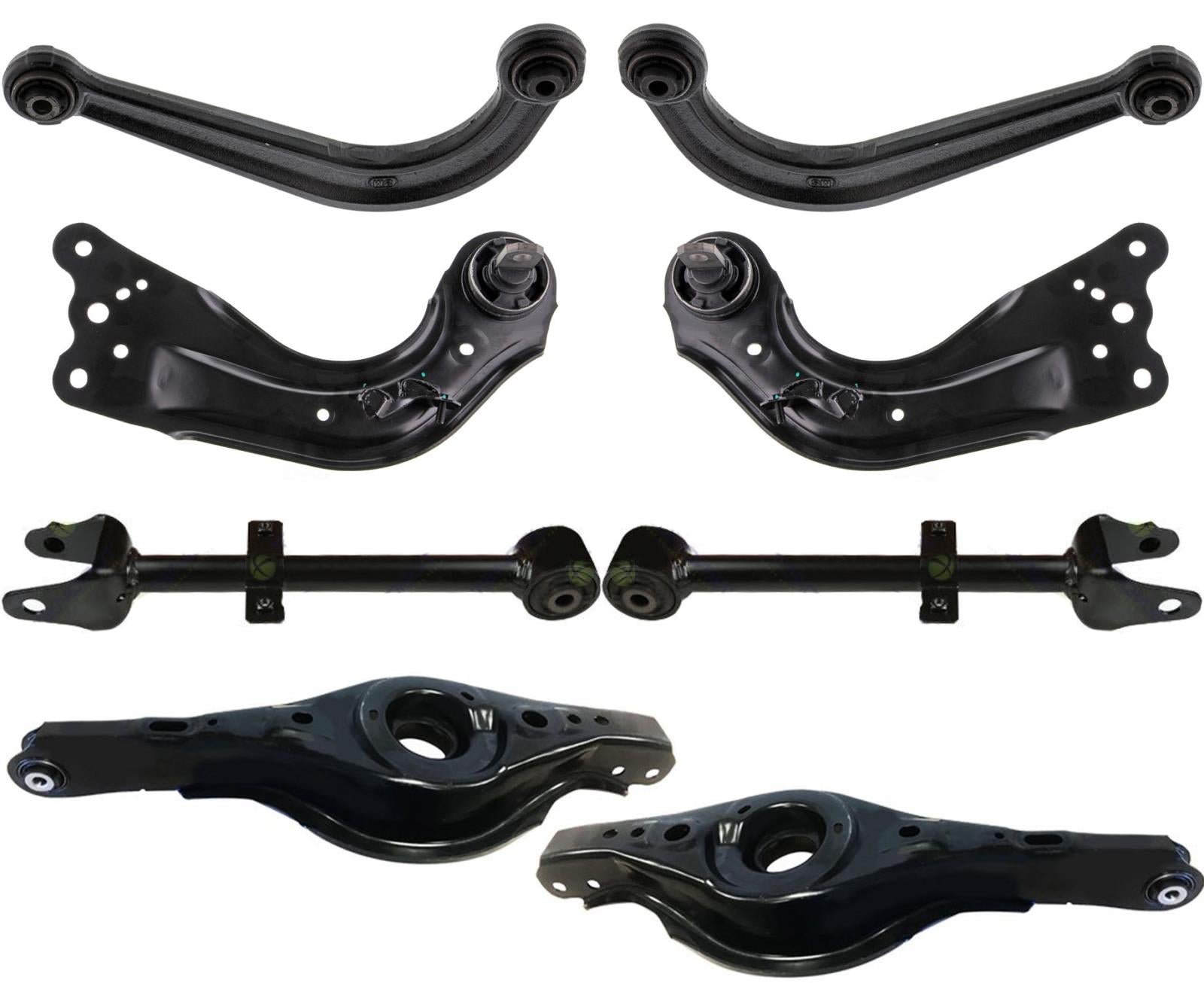 Rear Upper & Lower Control Arms & Trailing Arms Bushings For Mazda CX ...