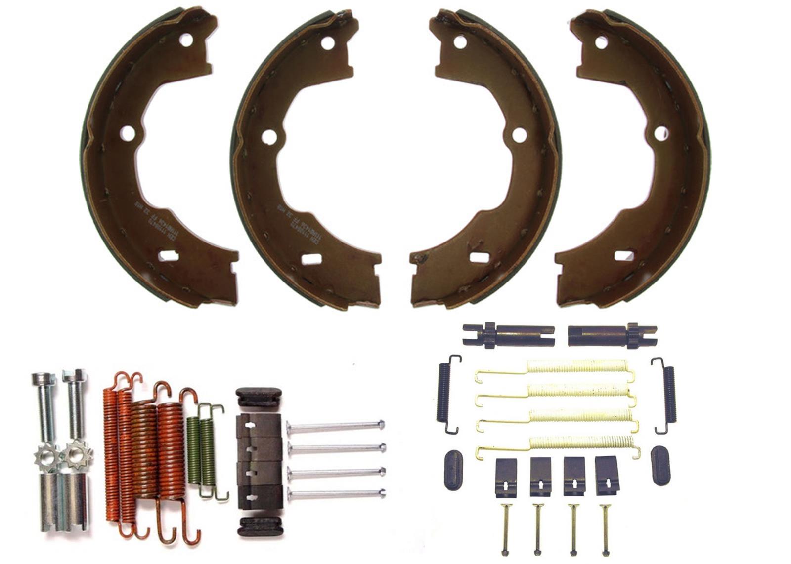 REAR Parking Emergency Brake Shoes & Springs For Ram 4500 5500 Ford F2 ...
