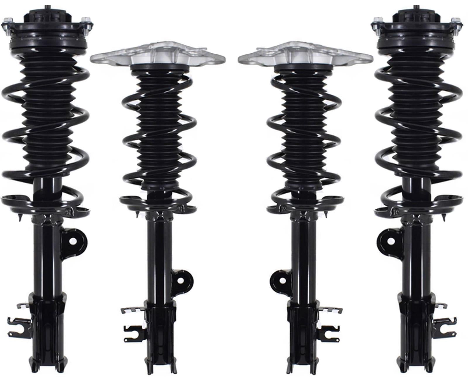 Front & Rear Complete Struts For Jeep Compass 17-21 FWD W/ 6 Speed Tra ...