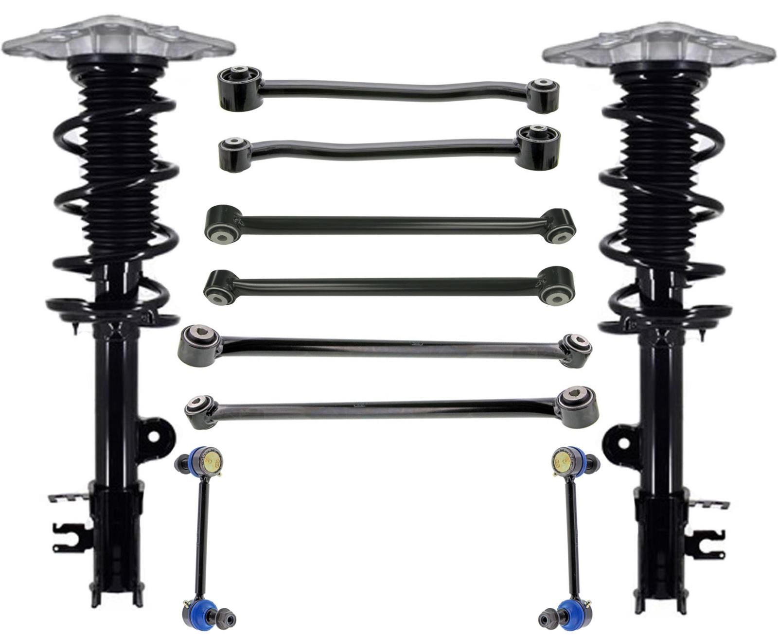 Rear Complete Struts Control Arms & Links For Compass 2017-2021 All ...