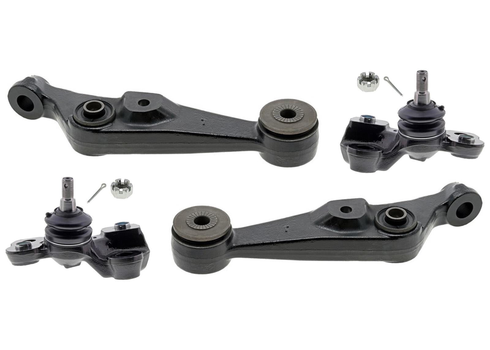 Front Left & Right Lower Control Arms Ball Joints for Lexus LS460 09-17 ...