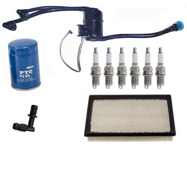 Liberty 3.7L 02-03 Fuel Filter Assembly Oil & Air Filter PCV Platinum ...