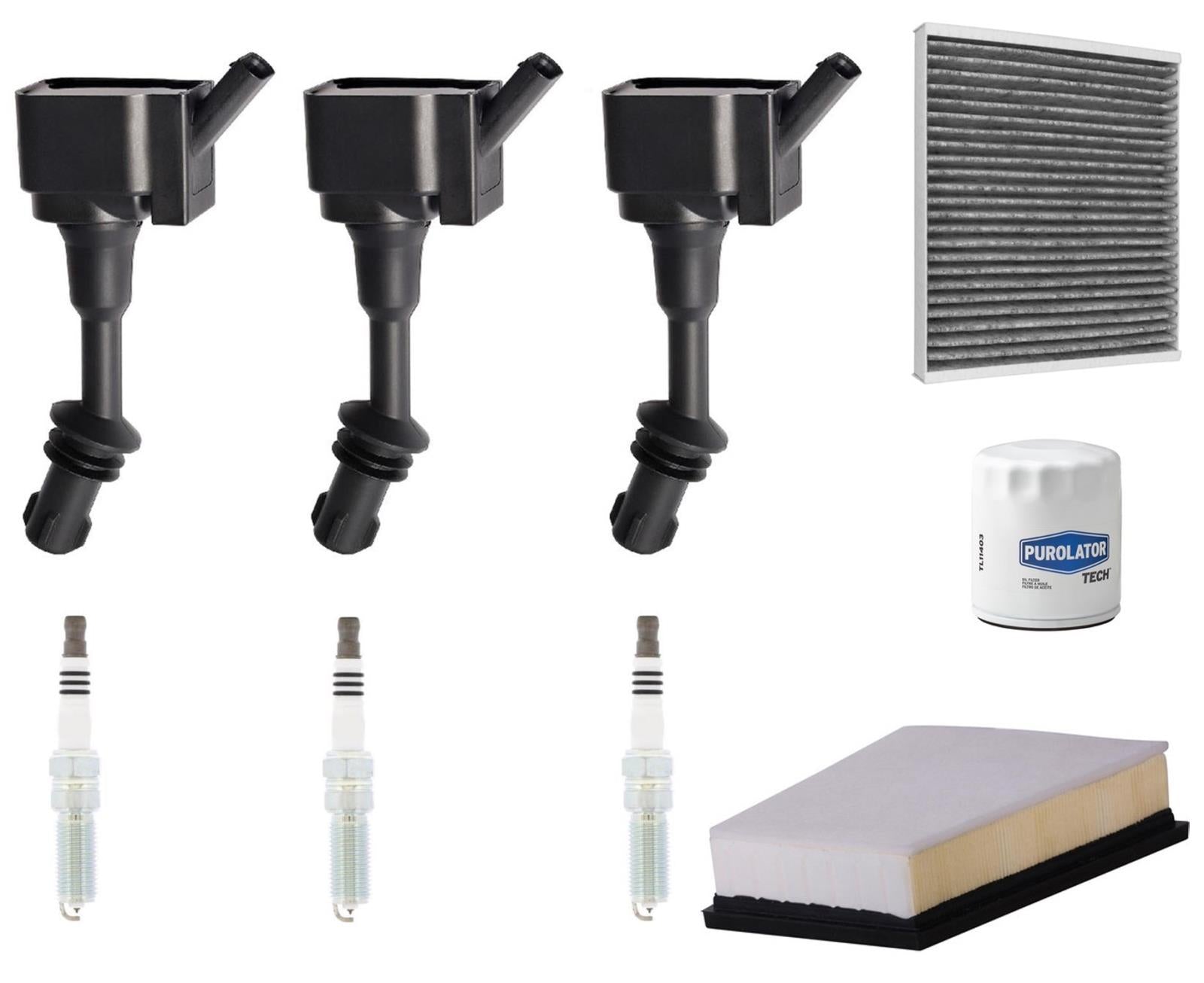 Ignition Coils Spark Plugs Air Cabin & Oil Filters For Trailblazer 1.2 ...