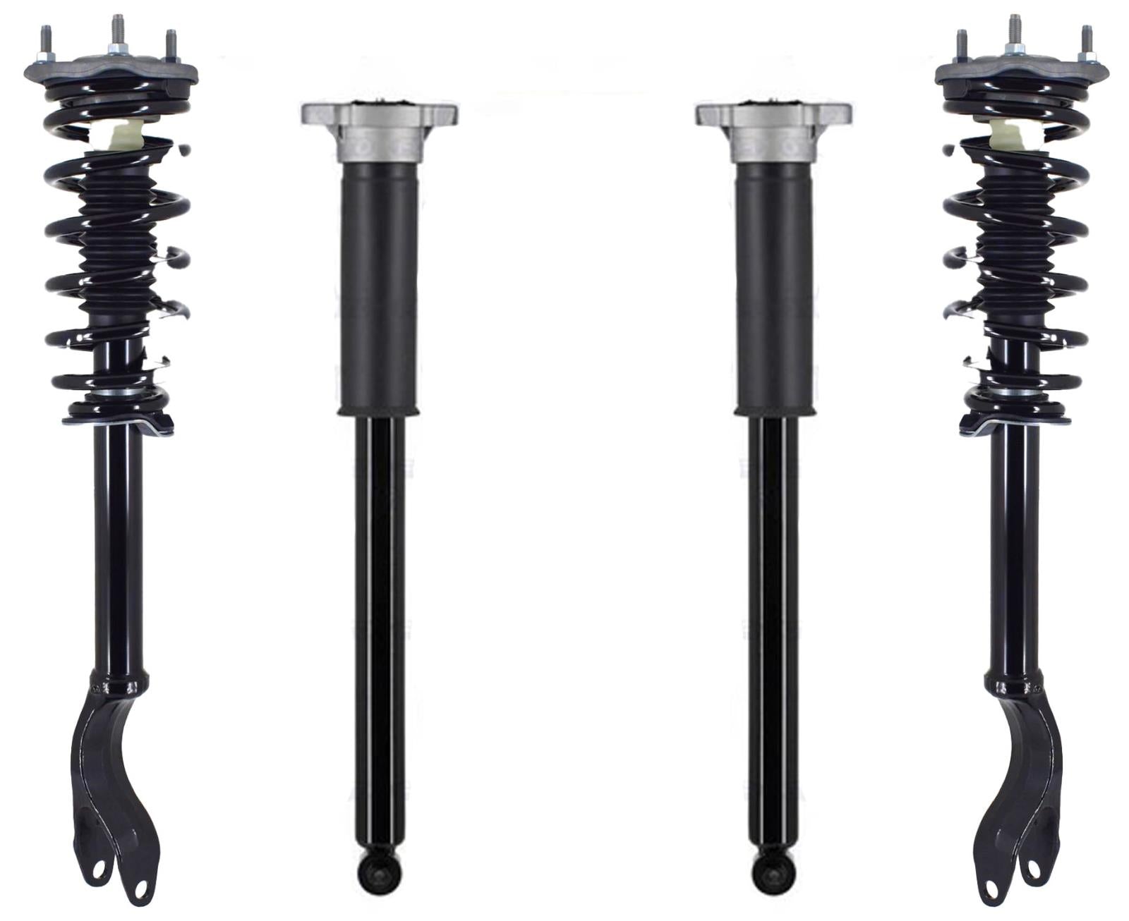 Front Struts & Rear Shocks For C300 2015-2020 4Matic Sedan W/O Airmatic ...