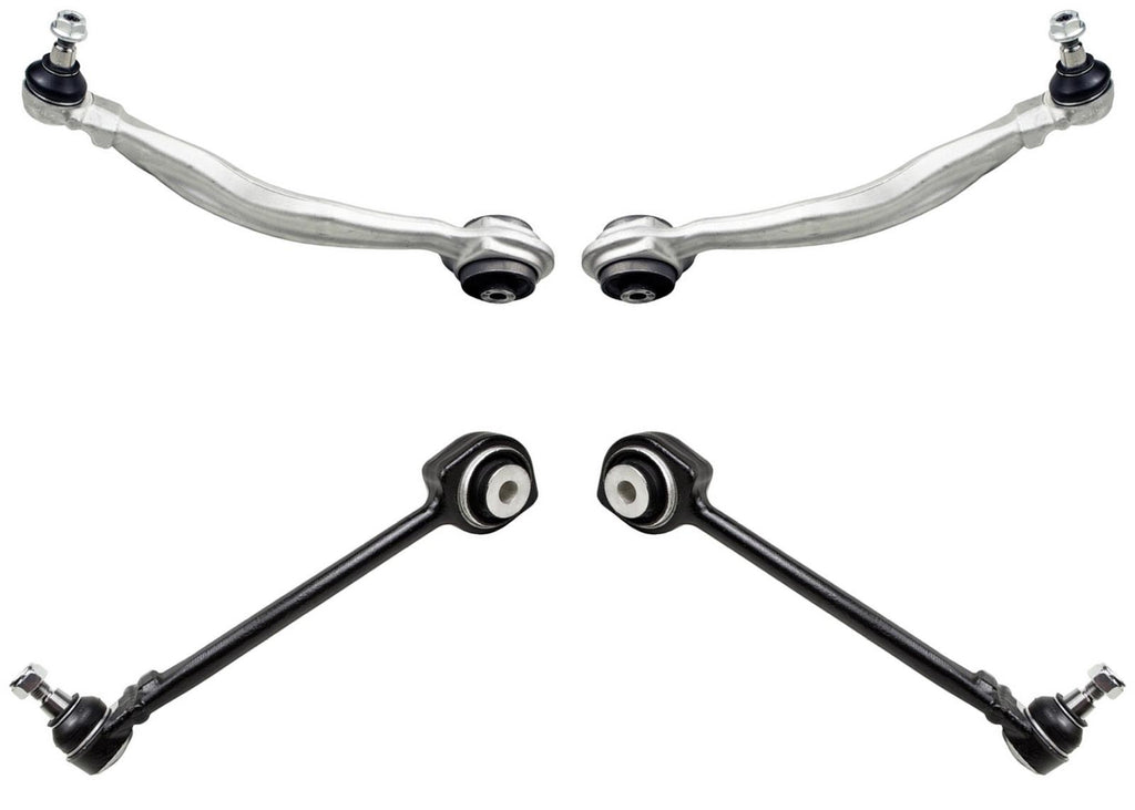 4 Control Arms Ball Joints Bushings for Mercedes Benz C300 C350 2008-1 ...