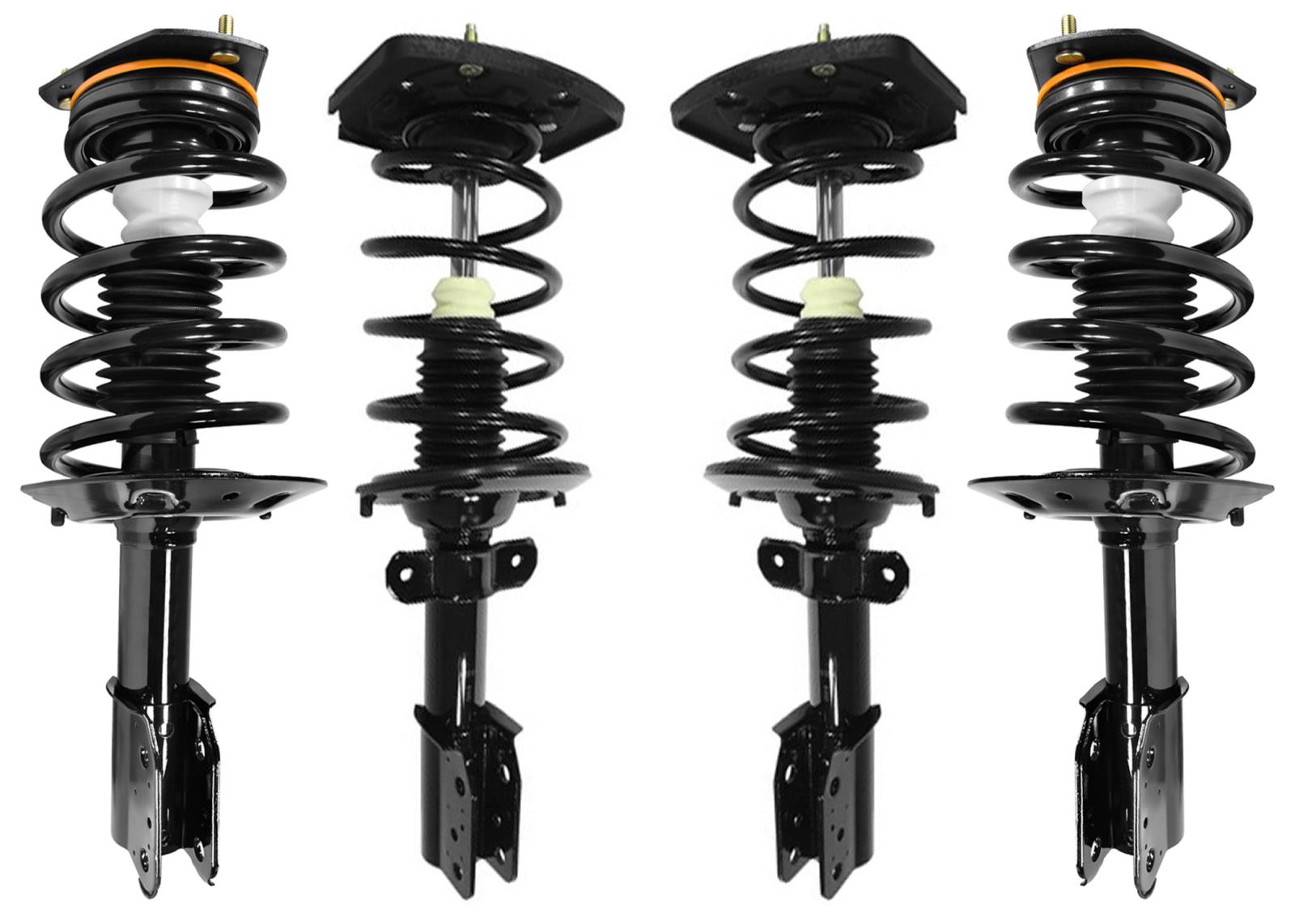 Front & Rear Coil Spring Struts for Impala Police Package 17" Rim 2012 ...