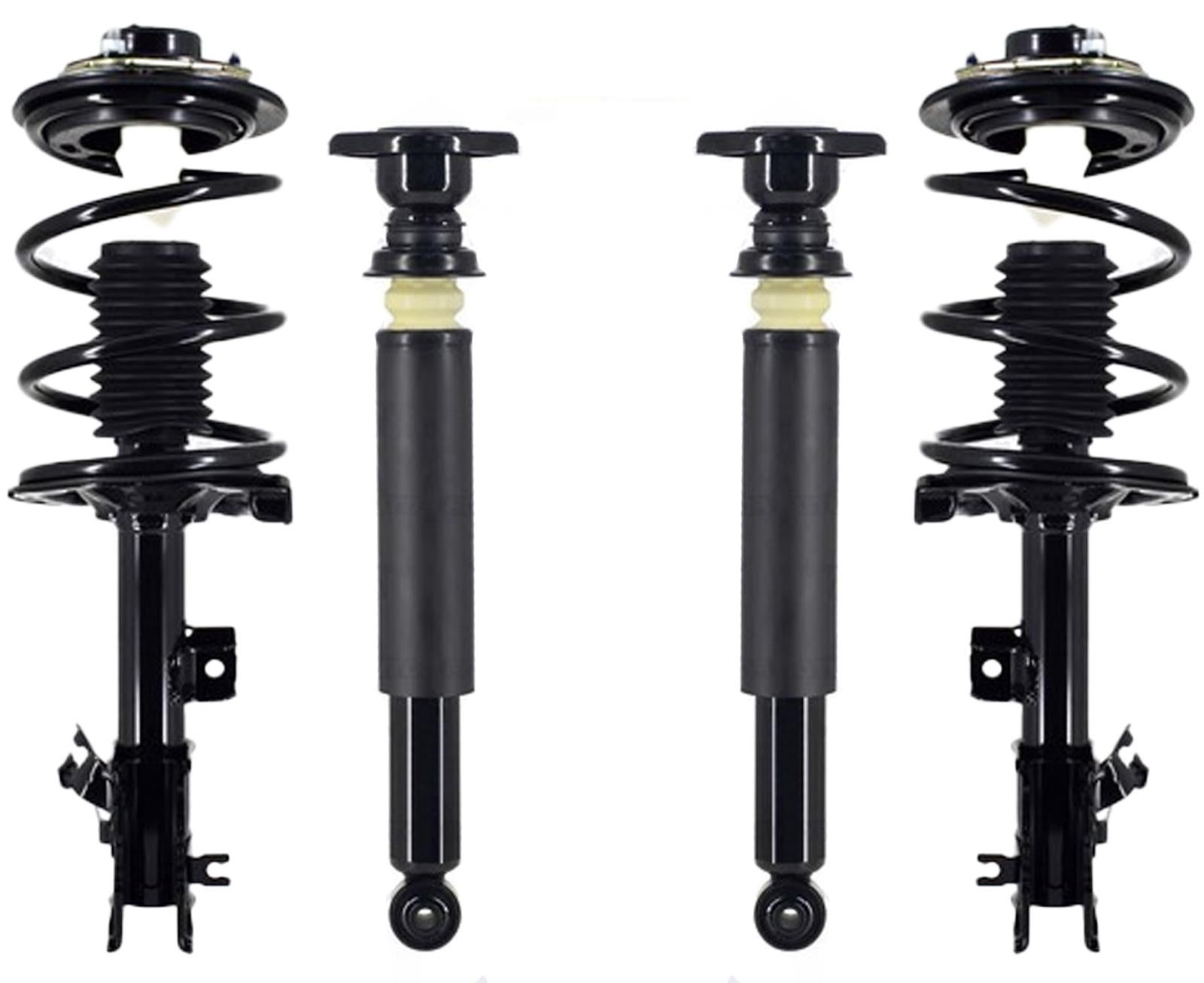 Front Struts W/ Coil Springs & Rear Shocks For Infiniti FX35 2003 2004 ...