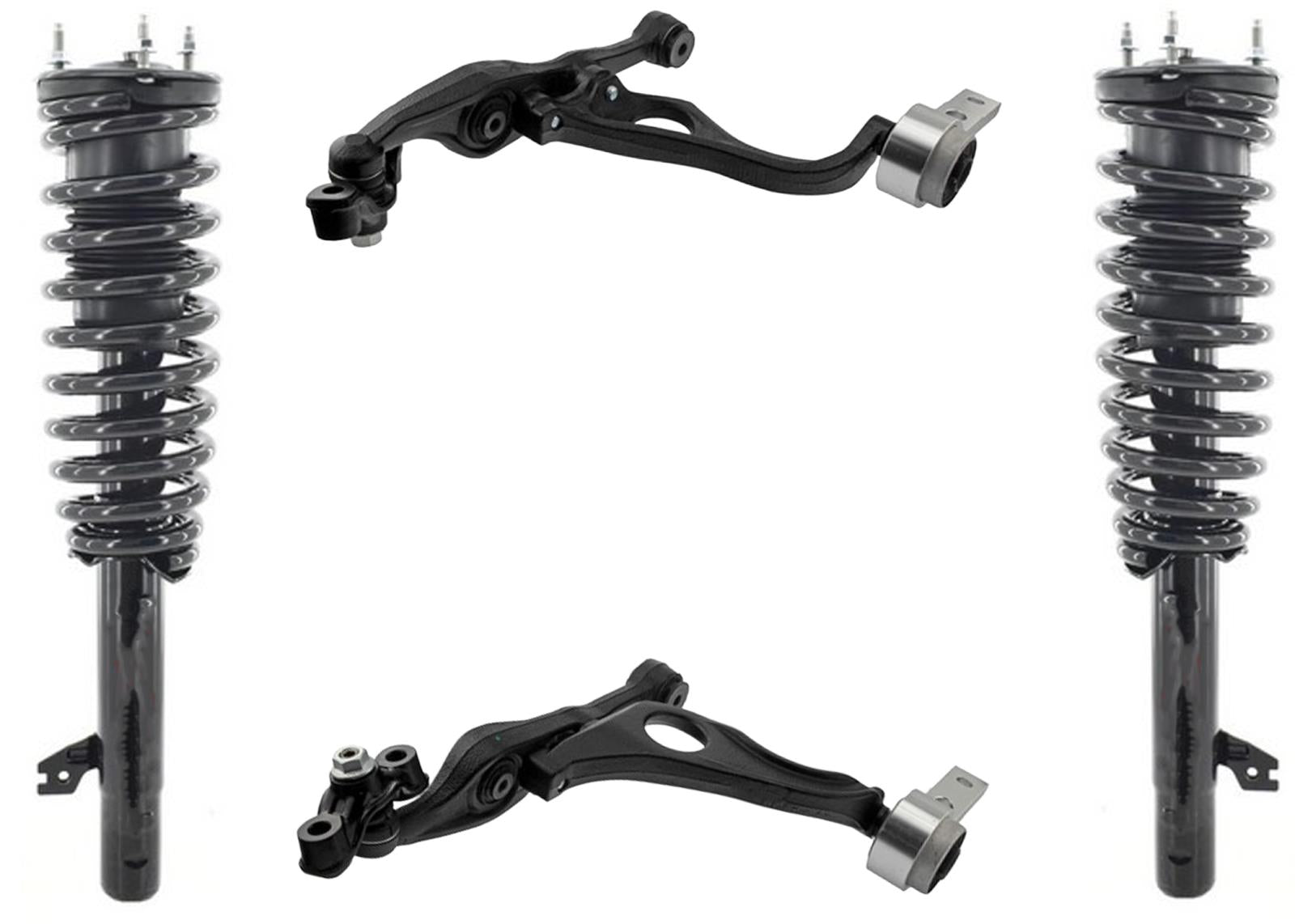 Coil Spring Struts Control Arms Ball Joints for Mazda 6 09-13 2.5L ...