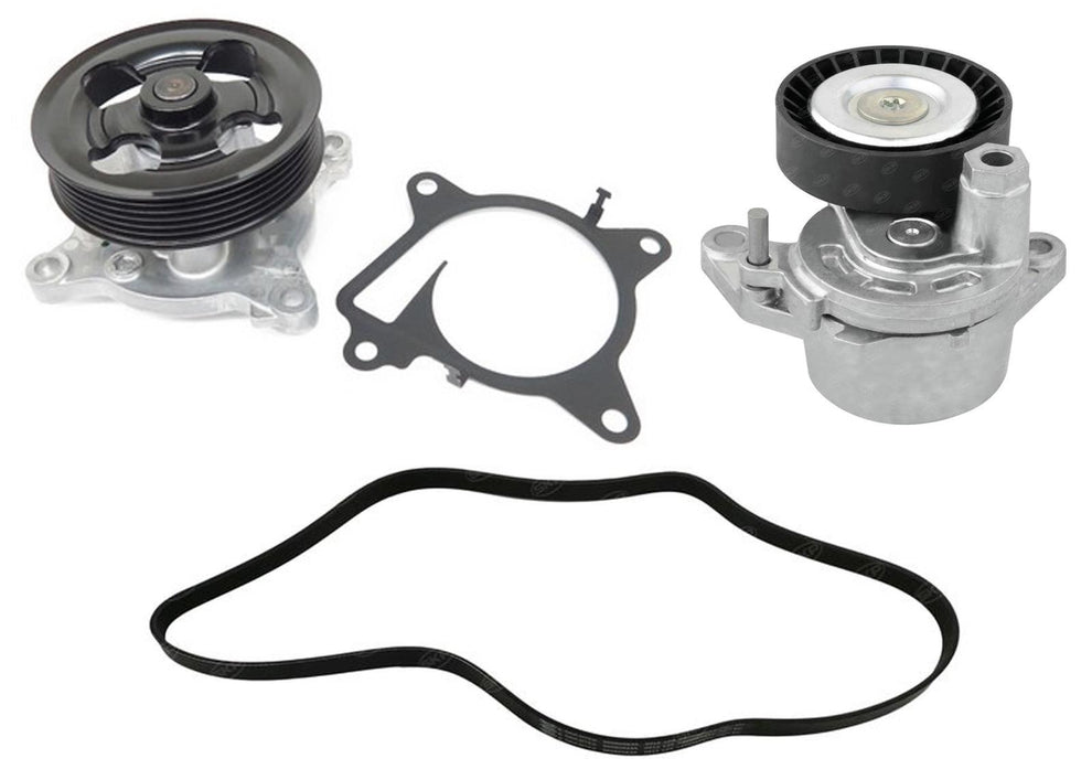 Engine Cooling Water Pump Pulley Belt Tensioner for Nissan Rogue 2014 ...