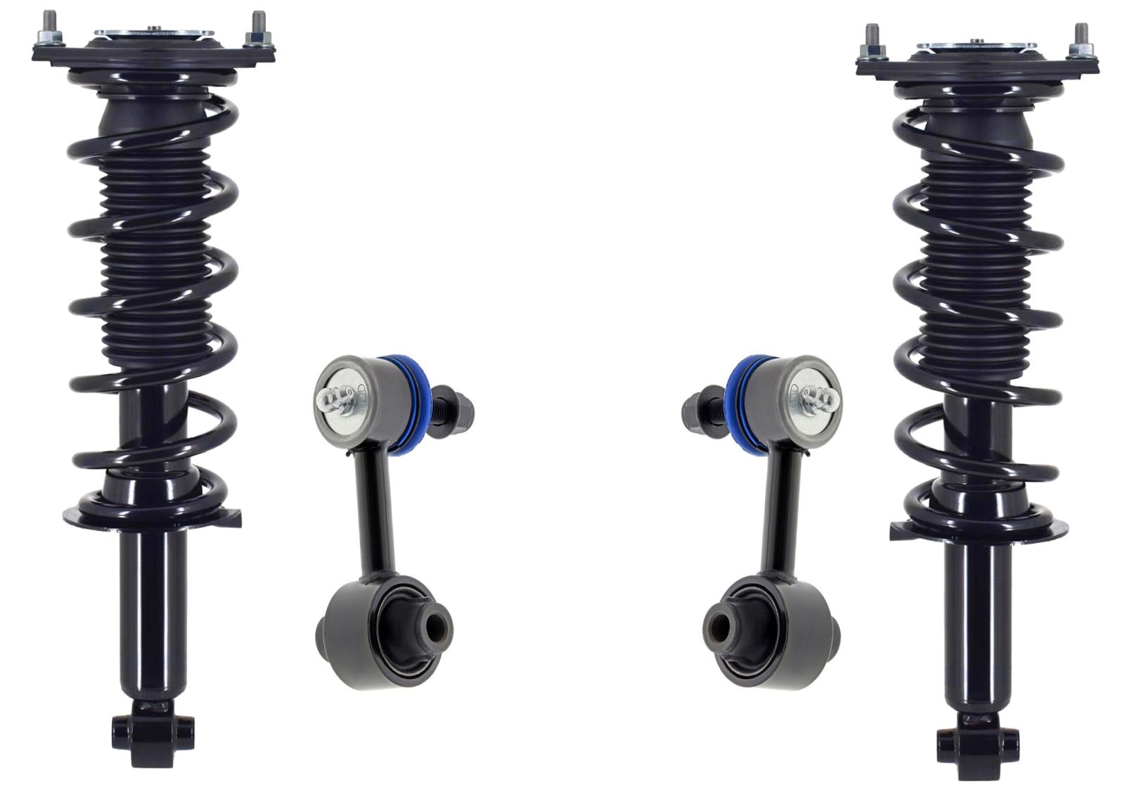 Rear Complete Struts W/ Coil Spring & Links For Subaru Legacy 2020 2021 ...
